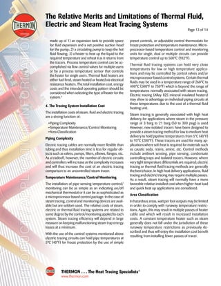 Thermon Industrial Hazardous Area Trace Heating - General Information | PDF