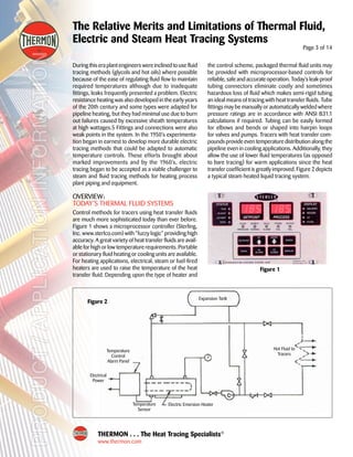 Thermon Industrial Hazardous Area Trace Heating - General Information ...