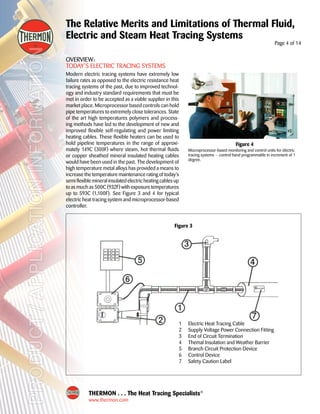 Thermon Industrial Hazardous Area Trace Heating - General Information ...