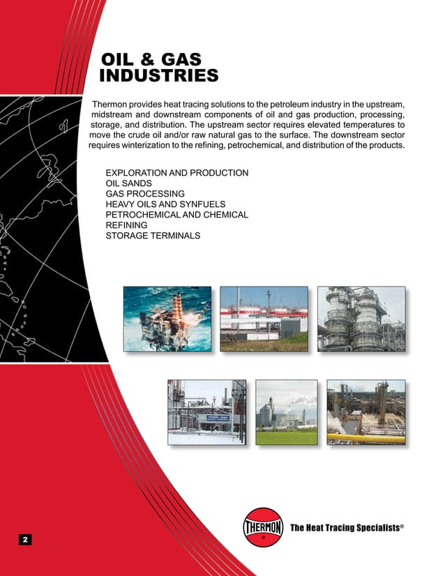 Thermon overview brochure for all Heat Tracing needs | PDF