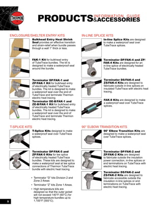 Thermon Heat Tracing Cables - Brochure | PDF