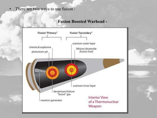 Thermonuclear bomb hydrogen bomb | PPTX