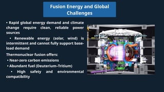 Thermonuclear Reactor and fusion technologies | PPTX