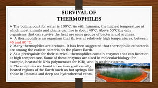 Thermophile | PDF
