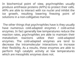 Extremophiles-Thermophiles, Barophiles, Halophiles | PPTX