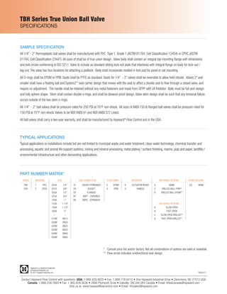 Thermoplastic Floating Ball Valves | PDF