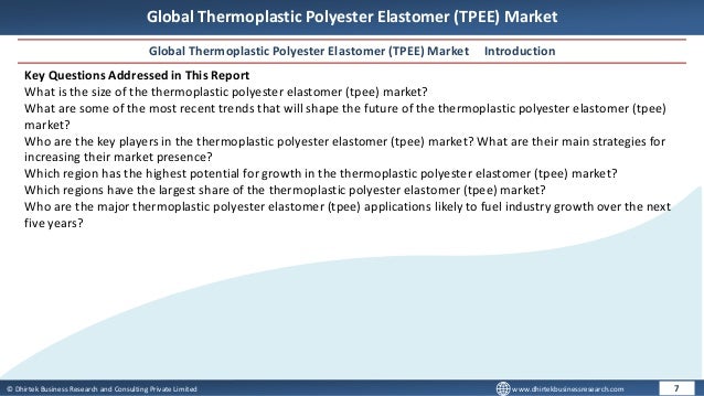 Thermoplastic polyester elastomer (tpee) market | PDF