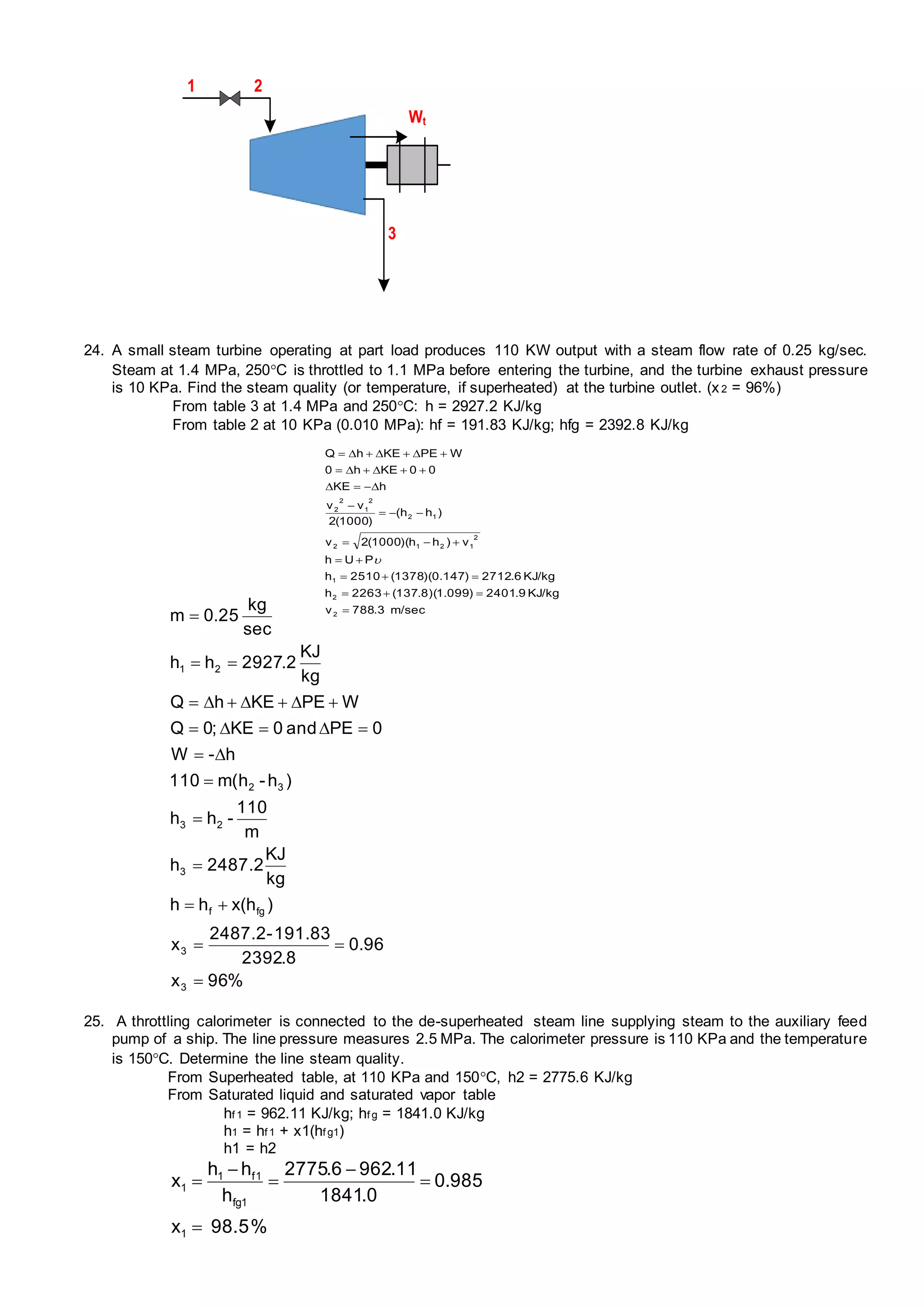Thermo problem set no. 1 | DOCX