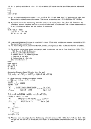 Thermo problem set no. 1 | DOCX