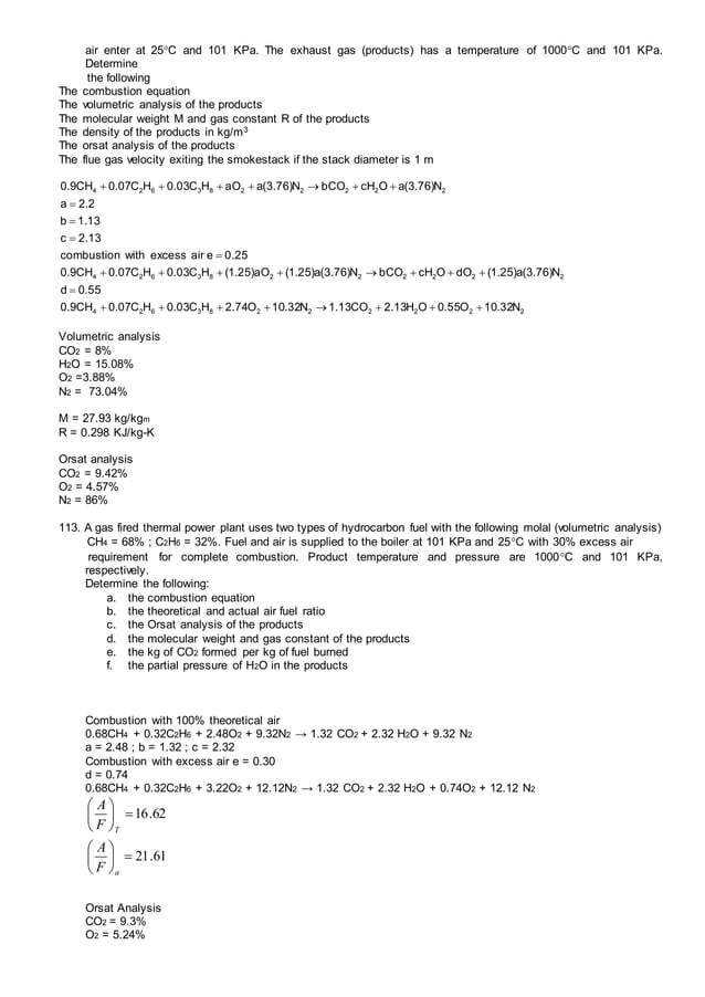 Thermo problem set no. 1 | DOCX | Physics | Science