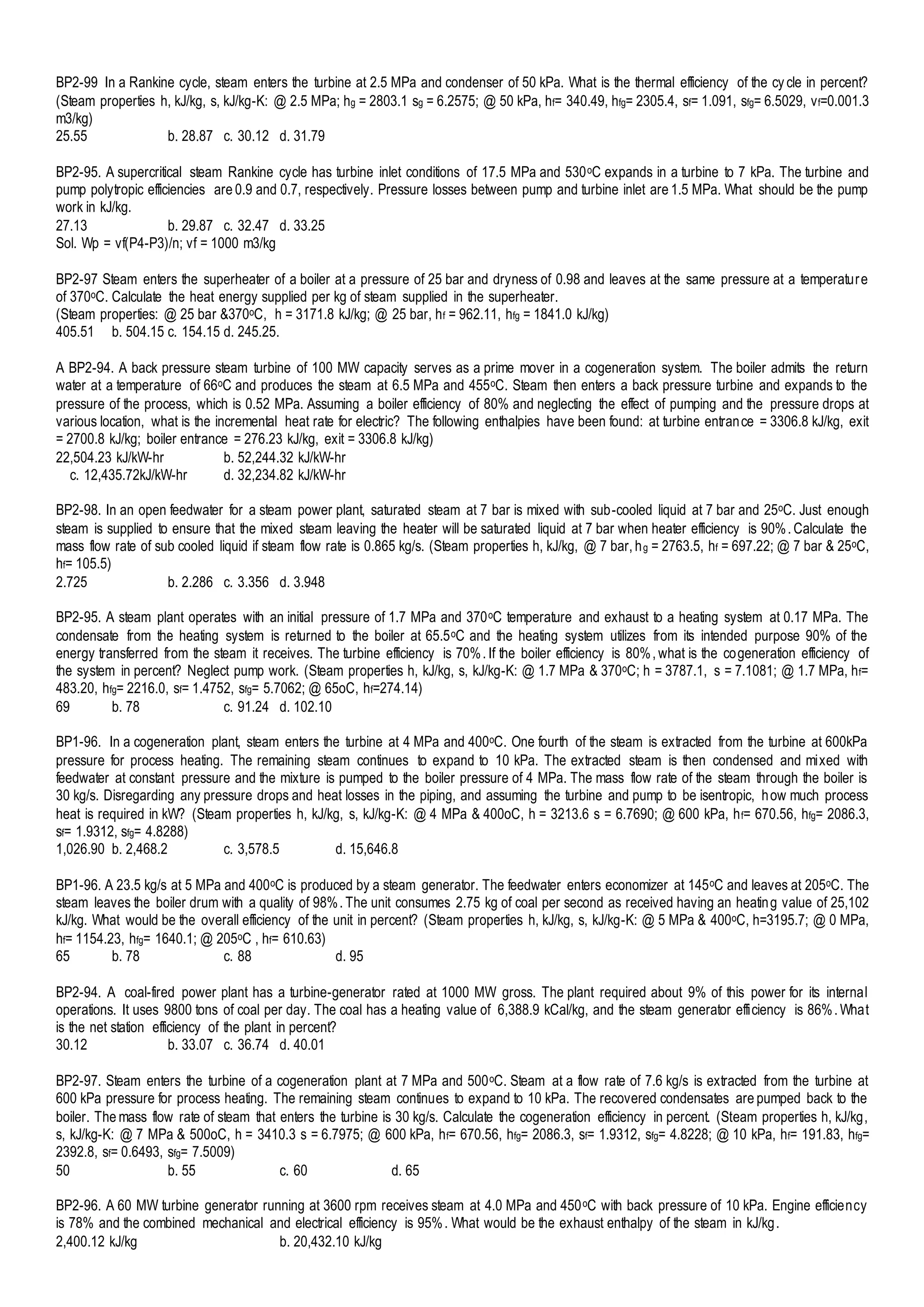 Thermo problem set no. 2 | DOCX