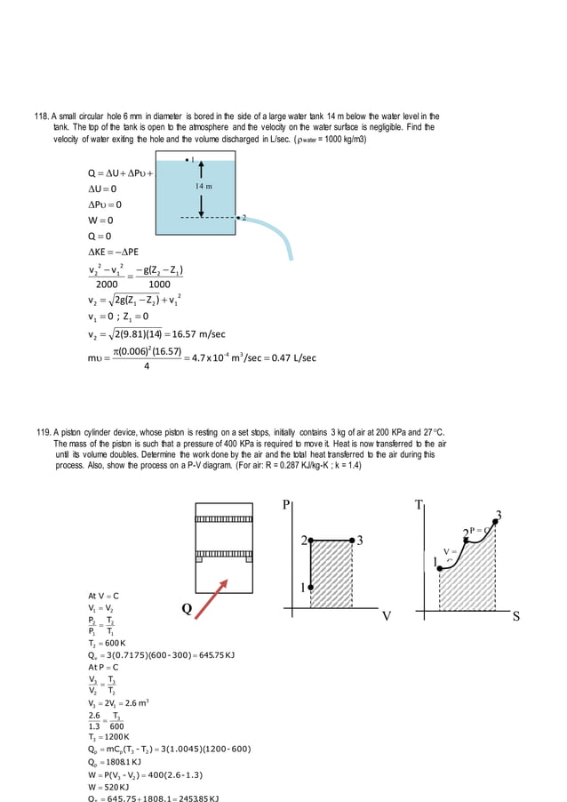 Thermo problem set no. 2 | DOCX