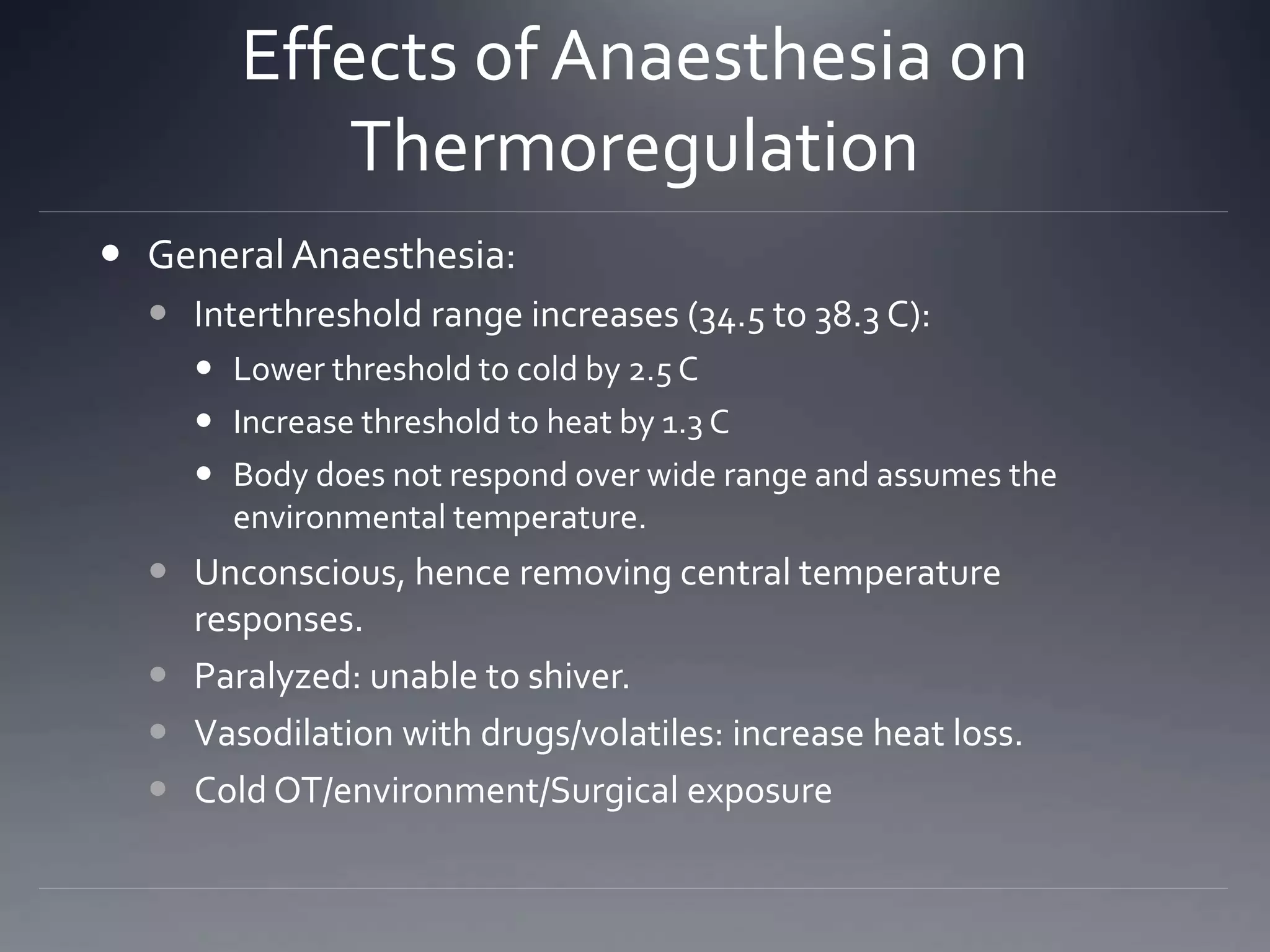 Thermoregulation | PPTX
