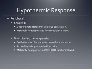Thermoregulation | PPTX