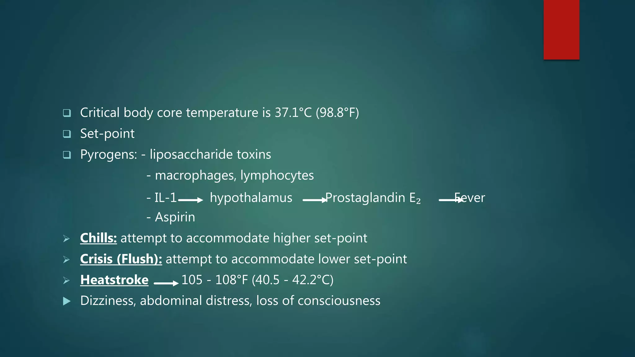 Thermoregulation | PPTX