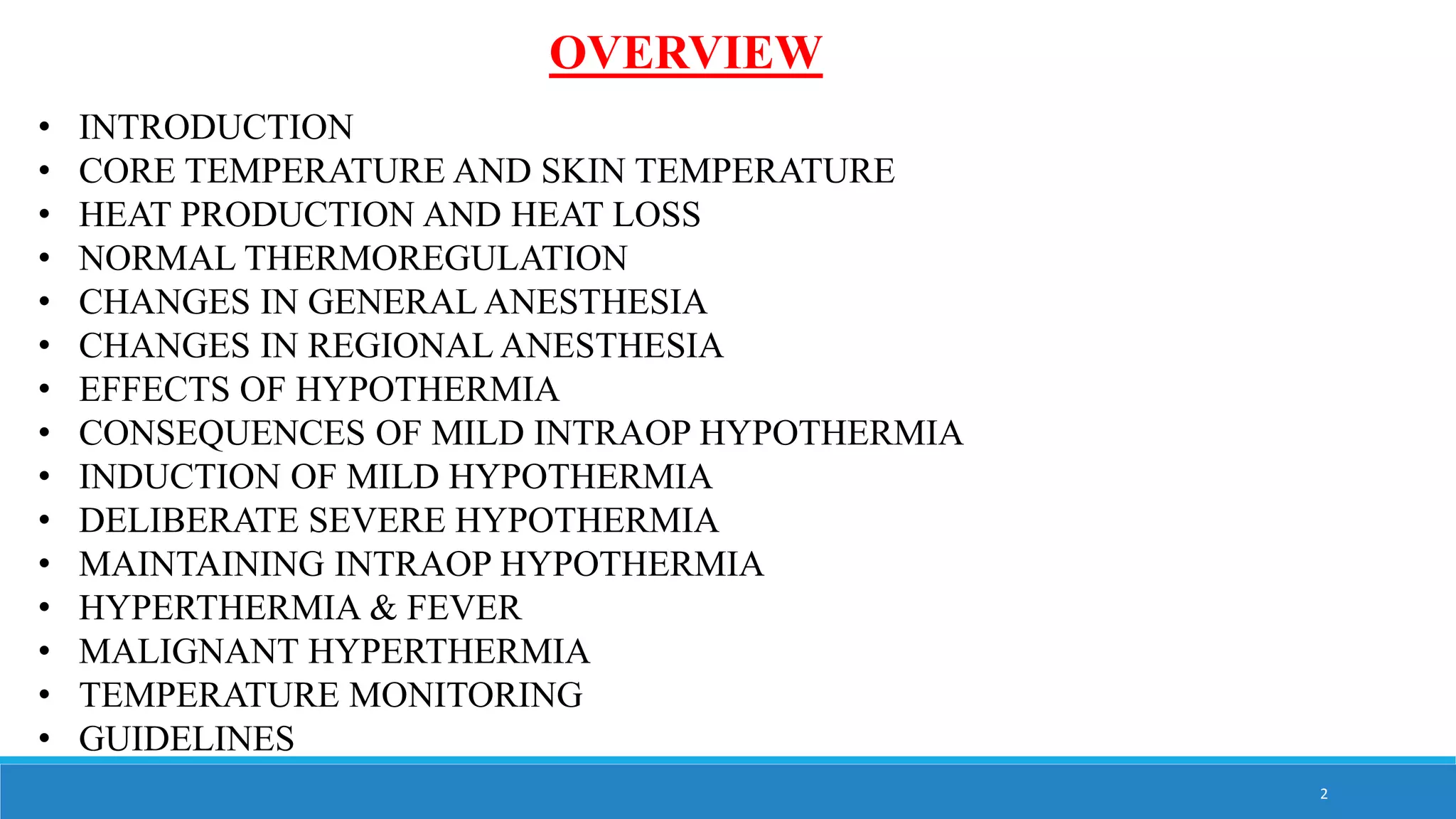 Thermoregulation | PPTX
