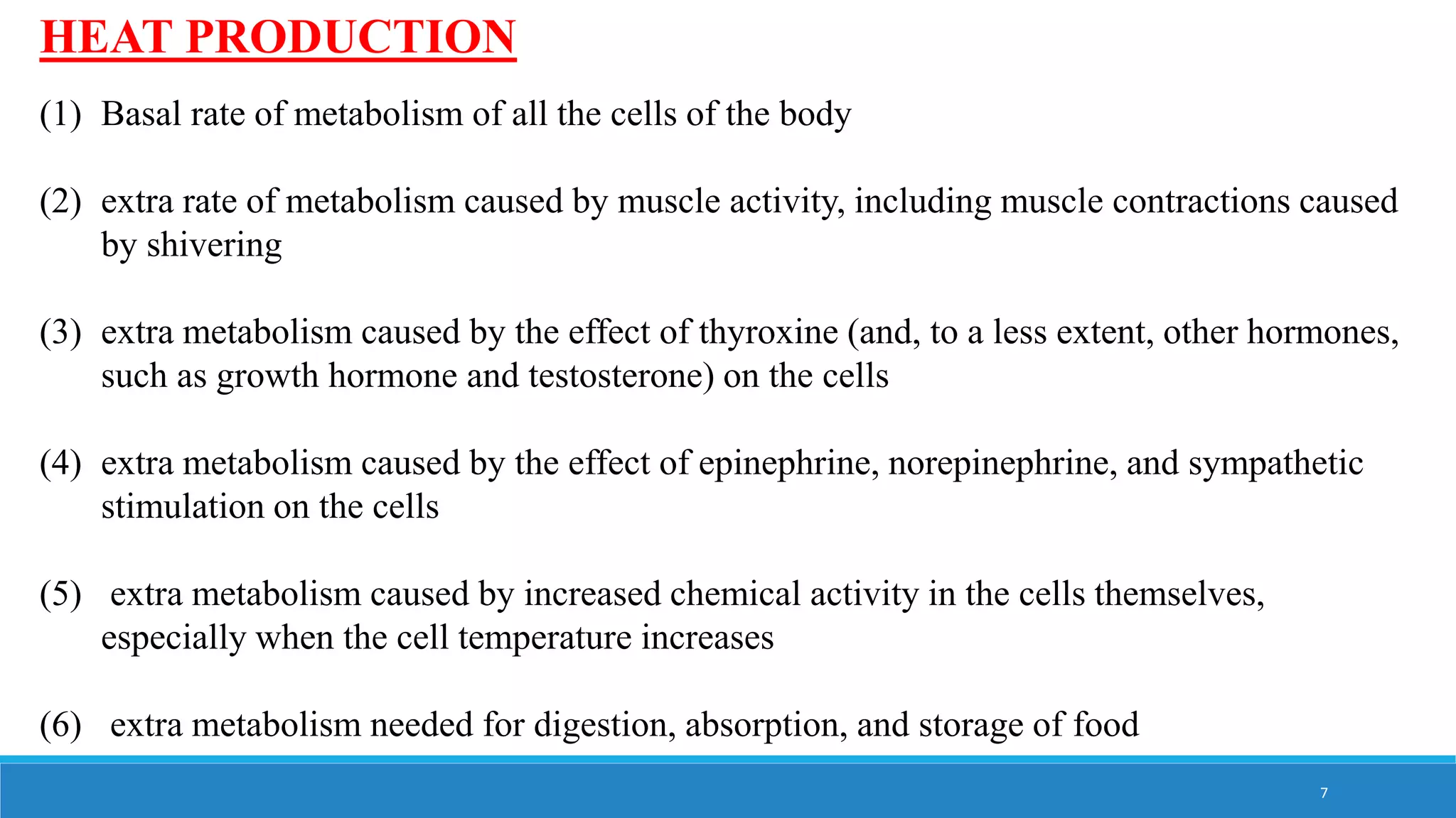 Thermoregulation | PPTX