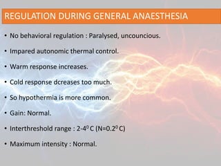 Perioperative Thermoregulation | PPTX