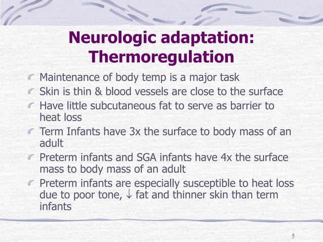 Thermo-regulation in Neonates-Mechanism .pptx