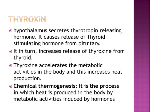 THERMOREGULATION A topic that is related to anesthesia | PPT