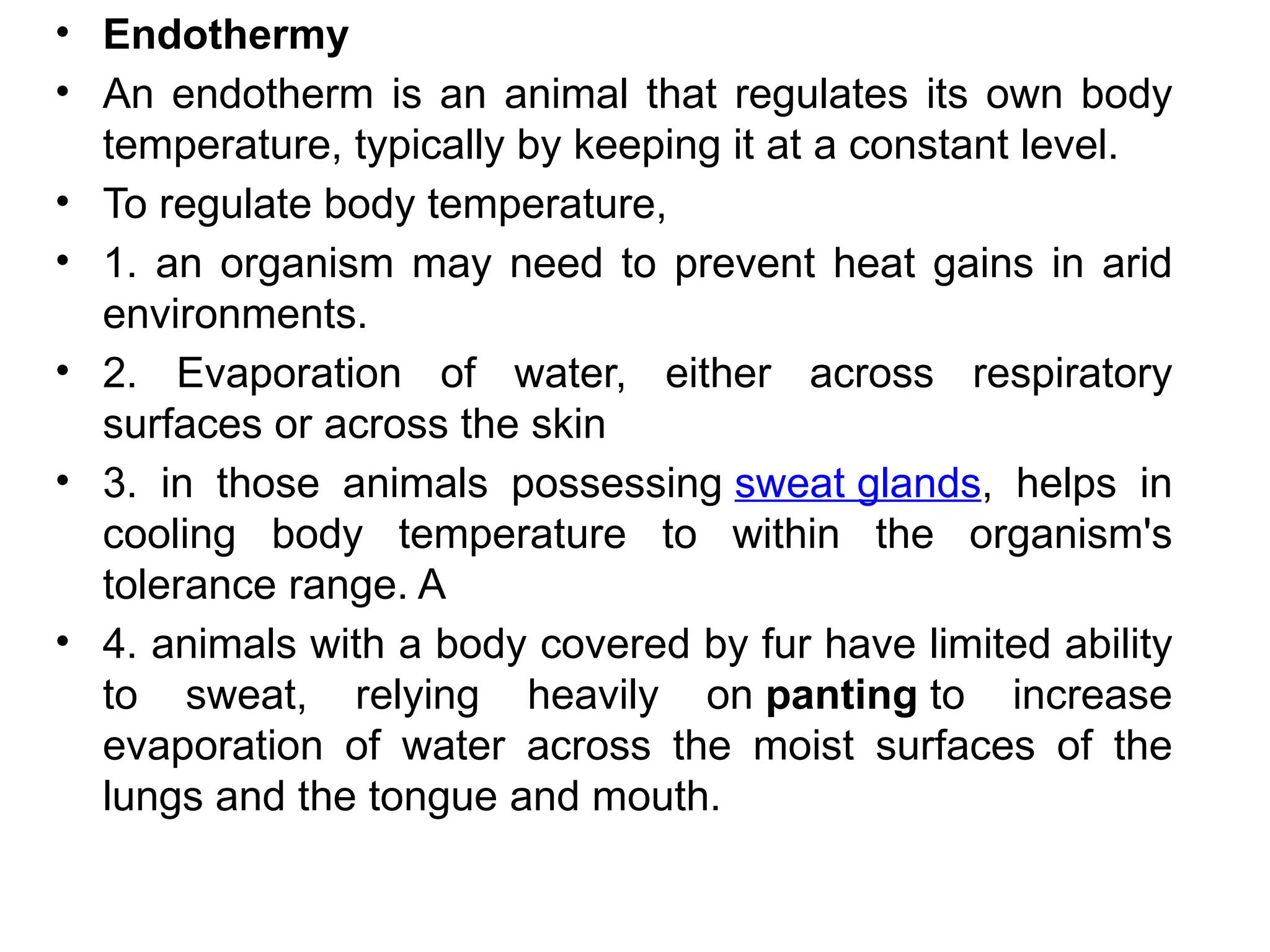 Thermoregulation and how different animals regulate their body ...