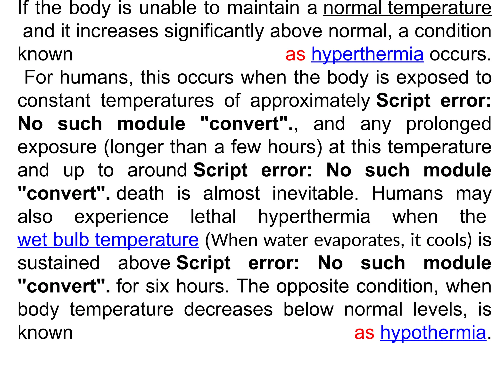 Thermoregulation and how different animals regulate their body ...
