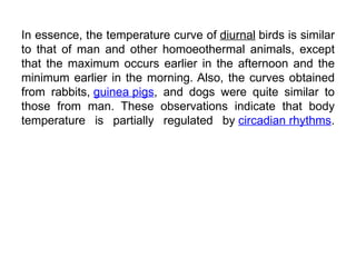 Thermoregulation and how different animals regulate their body ...