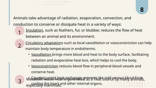 Thermoregulation among Plants and Animals | PPTX