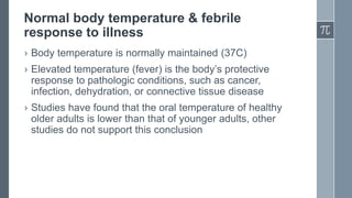 Thermoregulation and ageing | PPTX | Endocrine and Metabolic Diseases ...