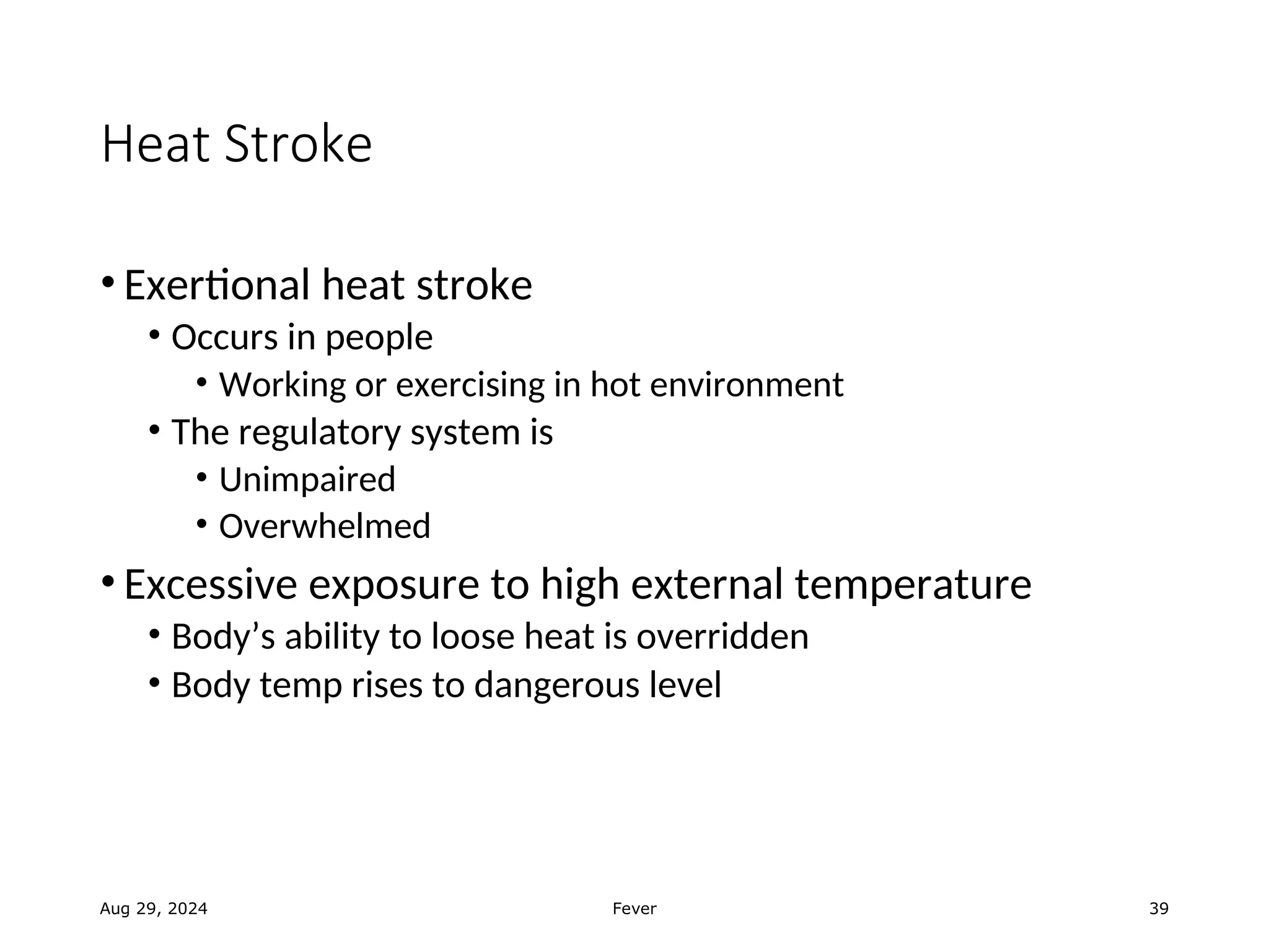 thermoregulation and Fever physiology .ppt | Endocrine and Metabolic ...