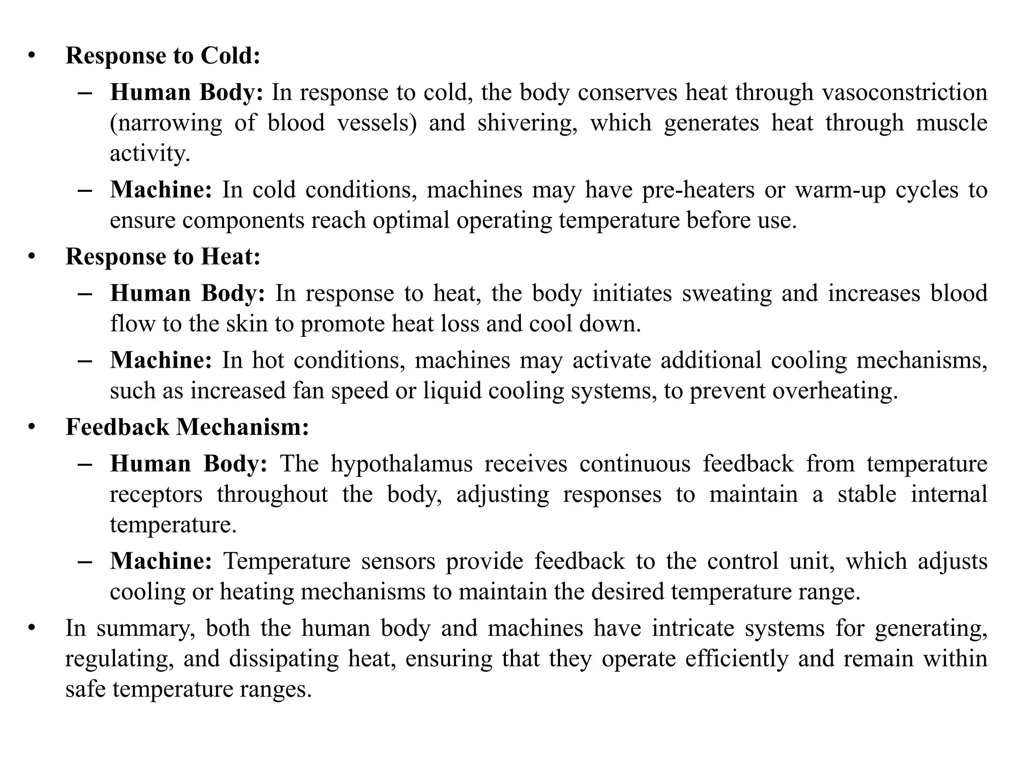 Thermoregulation in human body and heat transfer in machine.pptx