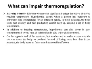 Thermoregulation in human body and heat transfer in machine.pptx