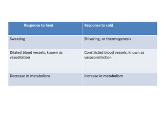 Thermoregulation in human body and heat transfer in machine.pptx