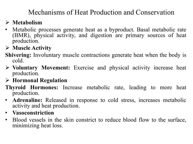 Thermoregulation in human body and heat transfer in machine.pptx