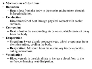 Thermoregulation in human body and heat transfer in machine.pptx