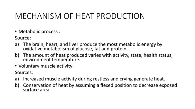 Thermoregulation in newborn | PPTX | Parenting Babies and Toddlers ...