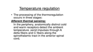 Thermoregulation in newborn | PPTX
