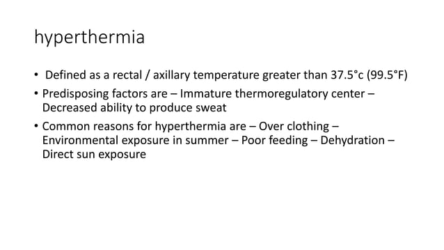 Thermoregulation in newborn | PPTX | Parenting Babies and Toddlers ...