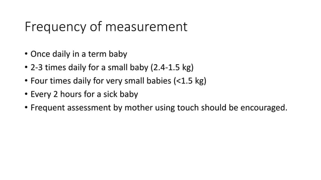 Thermoregulation in newborn | PPTX | Parenting Babies and Toddlers ...