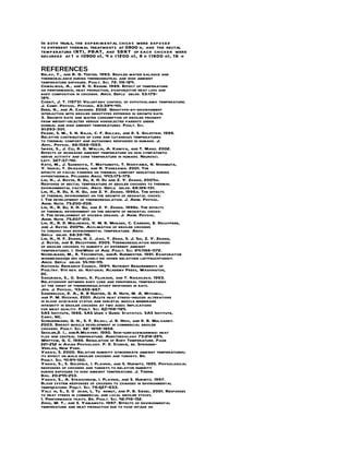 Thermoregulation responses of broiler chickens to humidity | DOC