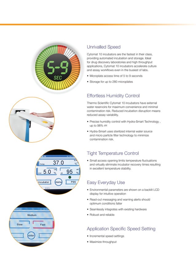 Thermo Scientific Cytomat 10 brochure | PDF
