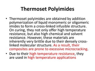 Thermoset polymer matrix | PPTX