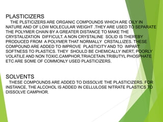 Thermosetting plastics & rubber | PPT