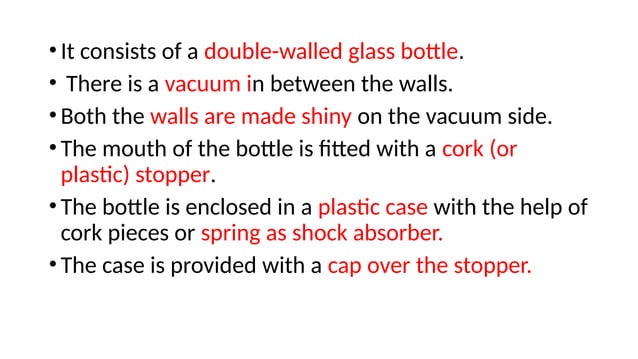 Thermos Flask Class 7 Heat Insulation.pptx