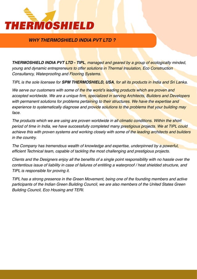 Thermoshield® ebrochure | PDF