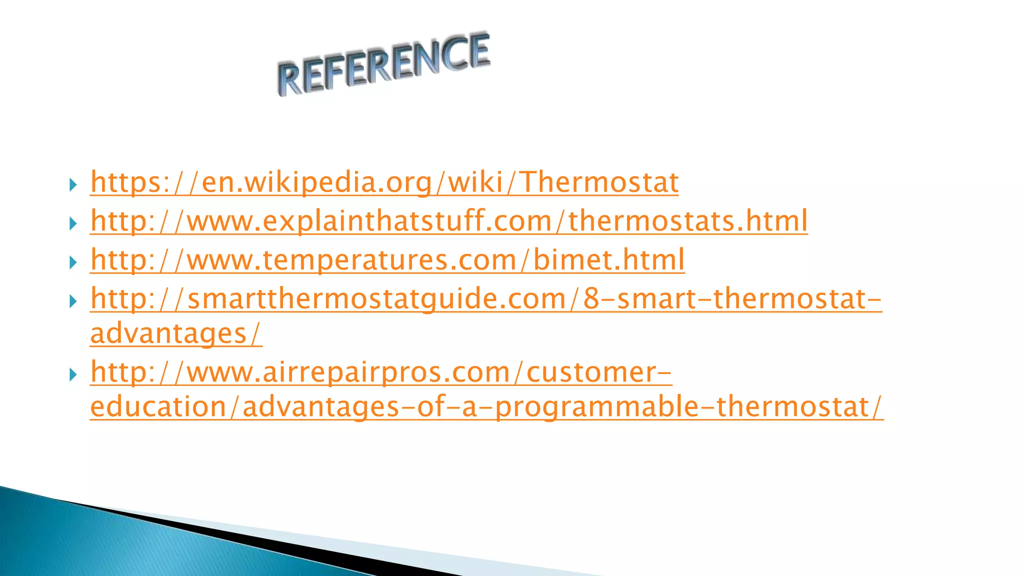 Thermostat | PPTX