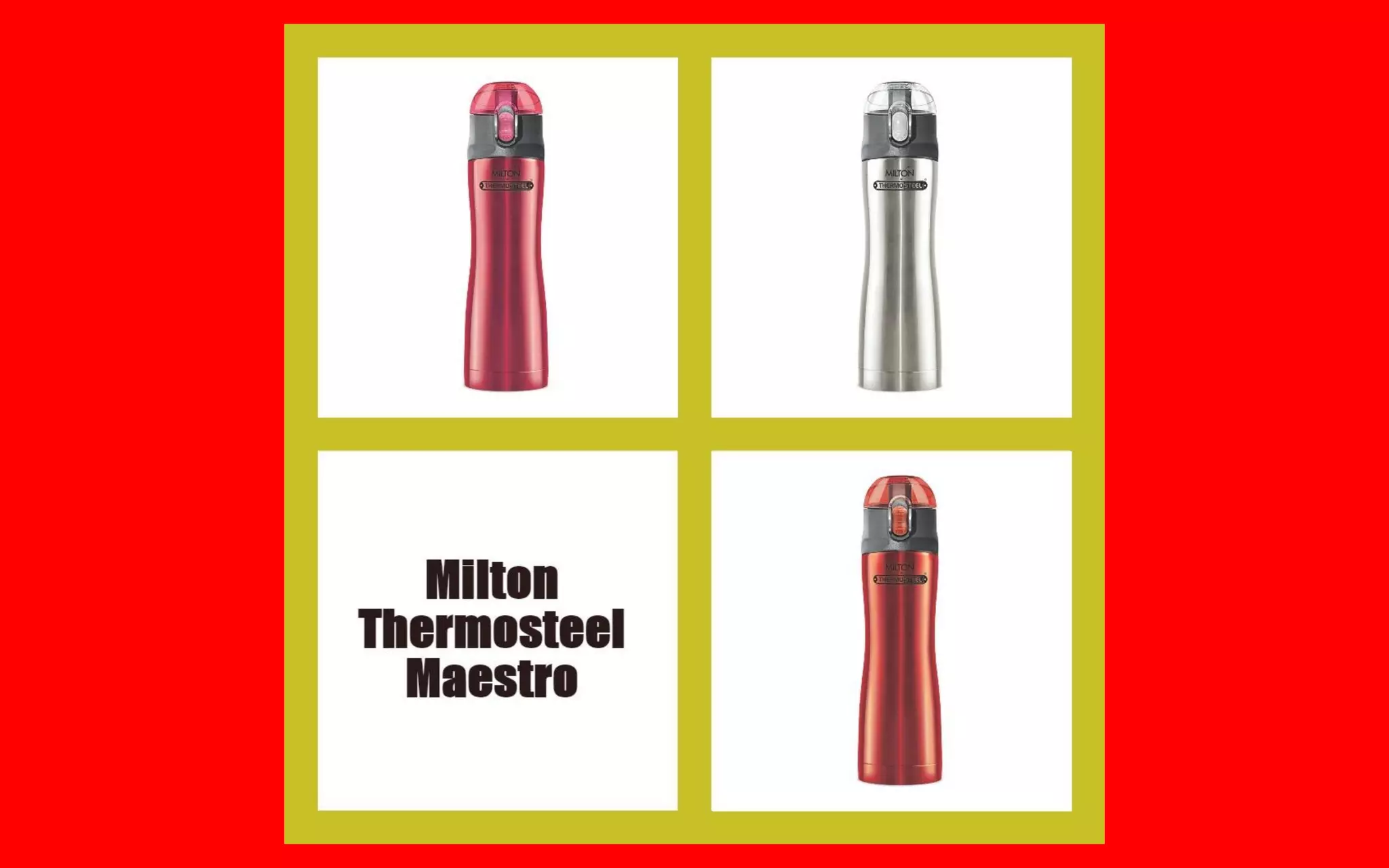 Thermosteel range of Flasks from the house of Milton | PPT