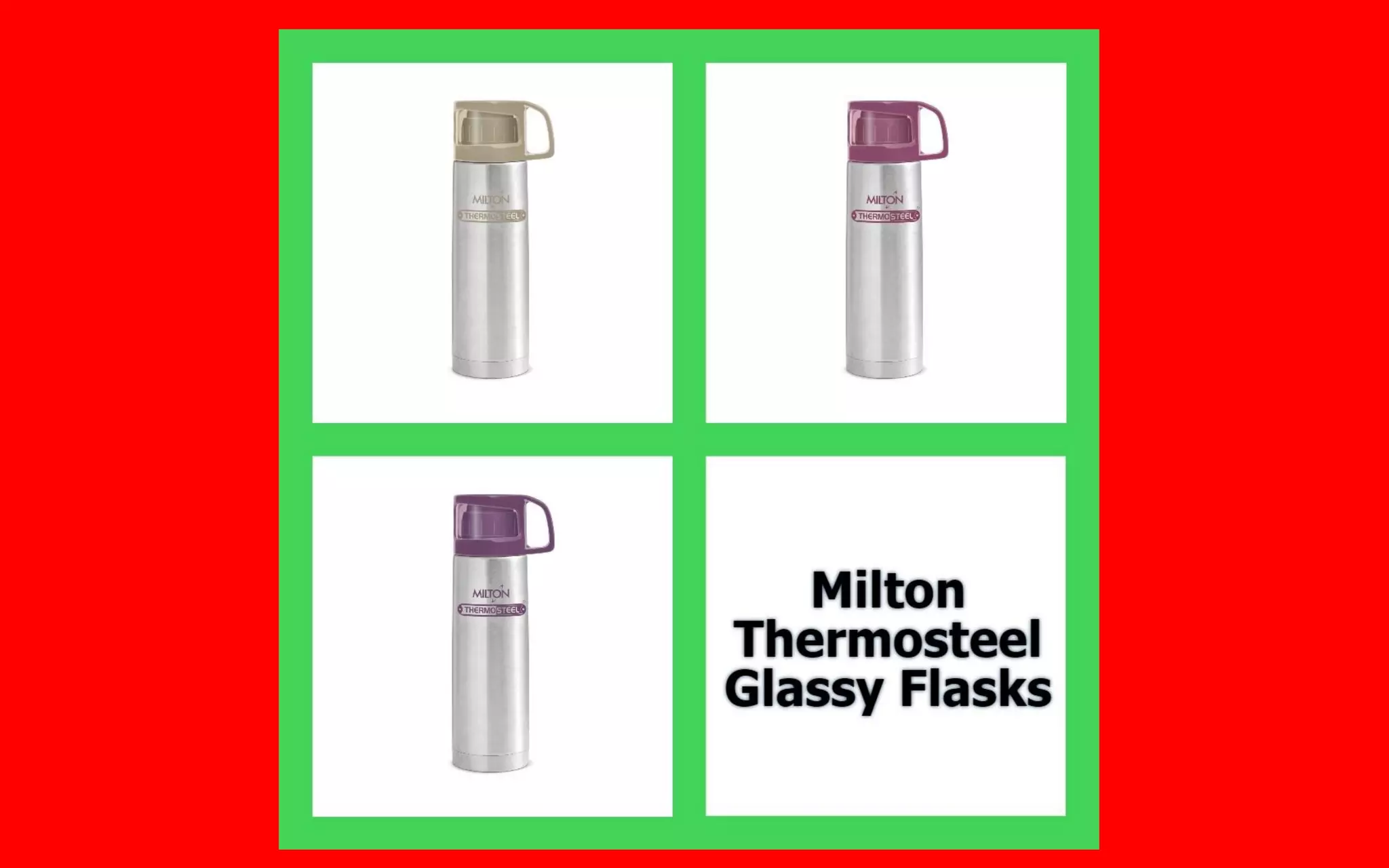 Thermosteel range of Flasks from the house of Milton | PPT
