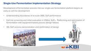 Implementation of End-to-End Disposable Single Use Systems for Rapid ...