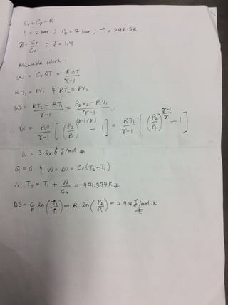 Thermo tutorial 2_solution | PDF